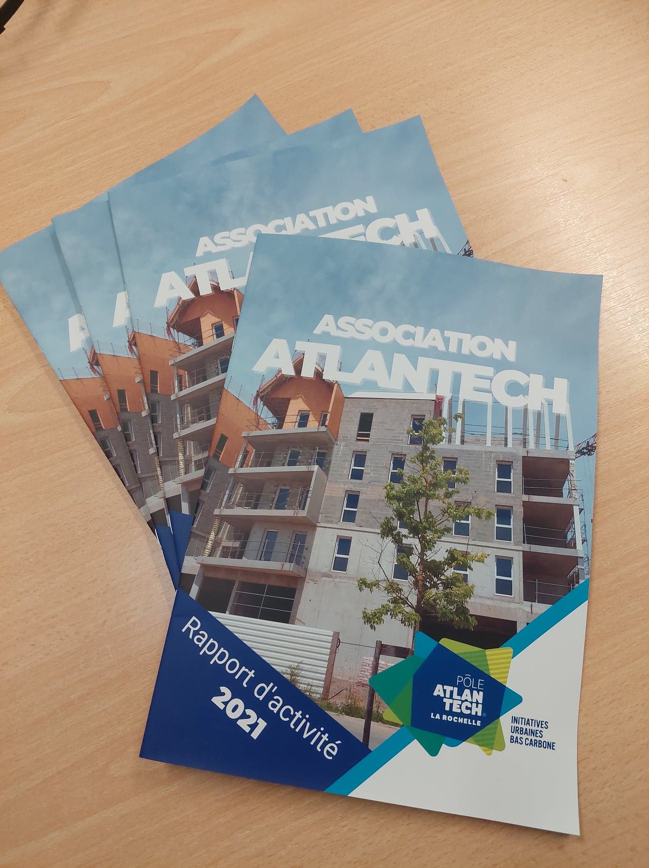 Le rapport d'activité 2021 de l'association Atlantech est arrivé ...