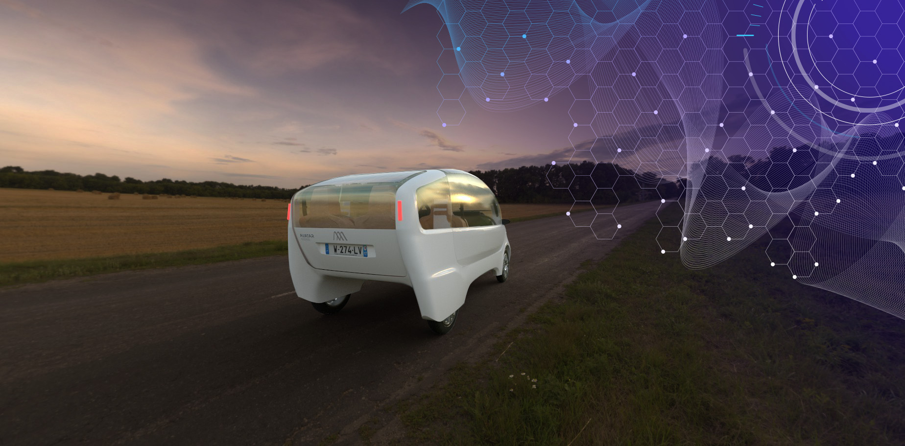 Ulive la voiture solaire d'Avatar mobilité en pré-commande ! - Atlantech